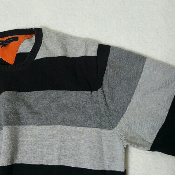 Tommy Hilfiger | Sweaters | Mens Tommy Hilfiger Xxl Blackgrey Sweater ...